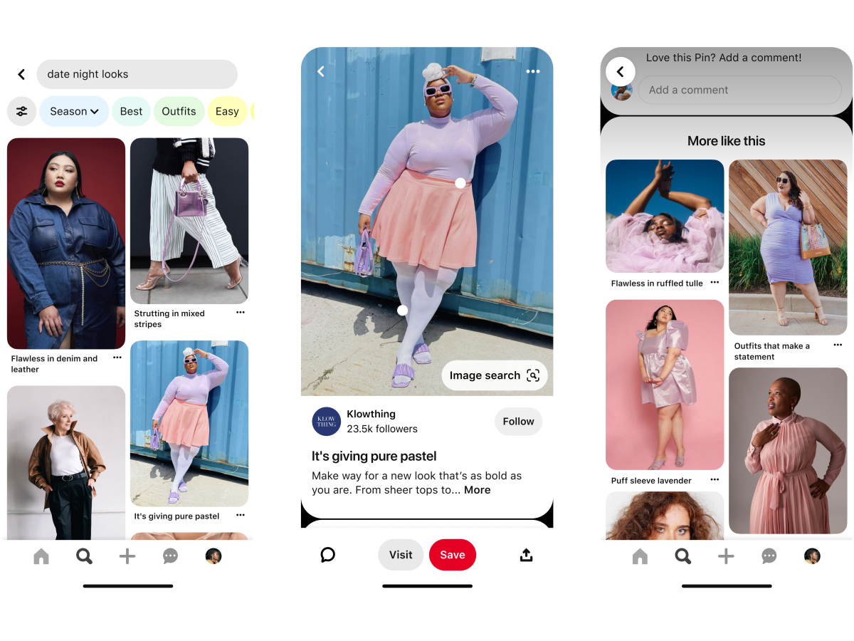 Pinterest's new update celebrates body inclusivity