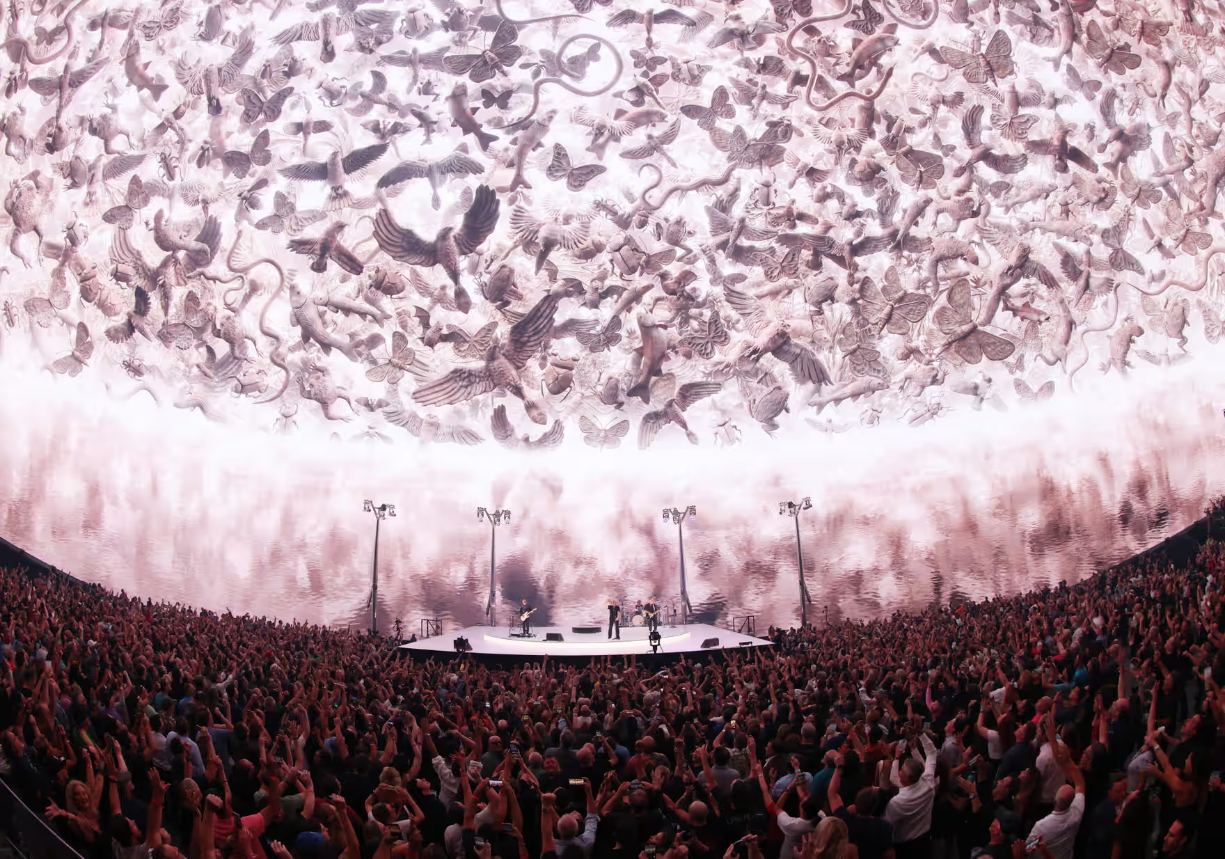 Sphere arena reveals major new virtual reality concert experience 2023